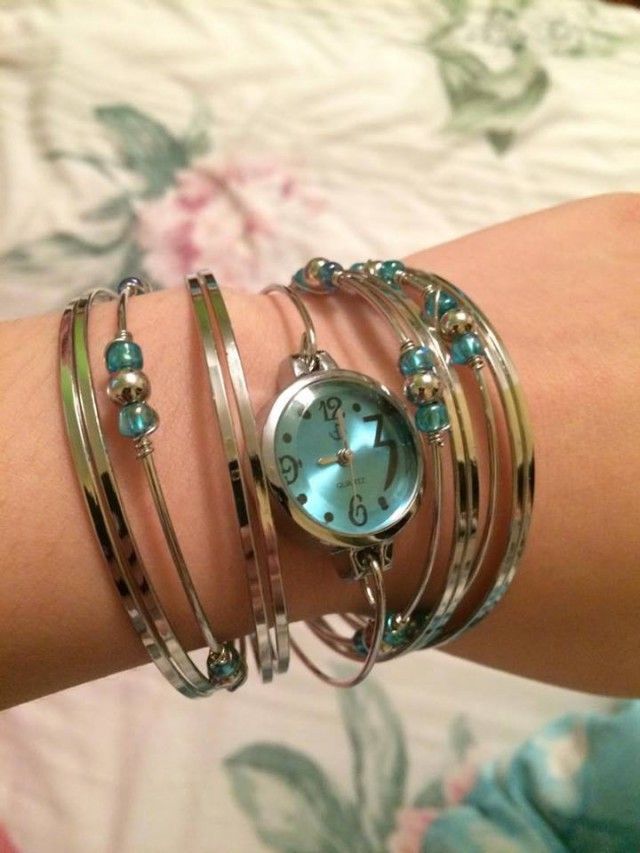 [41% OFF] 2021 Fashionable Multi-Strand Rings Bangle Design Quartz ...