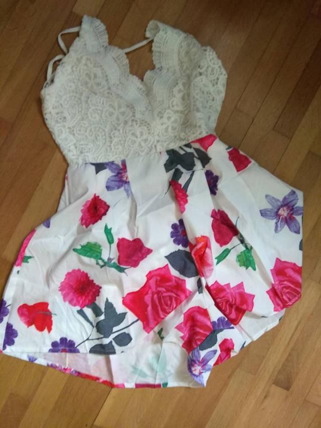 [69 Off] 2021 Sexy V Neck Sleeveless Floral Print Backless Womens