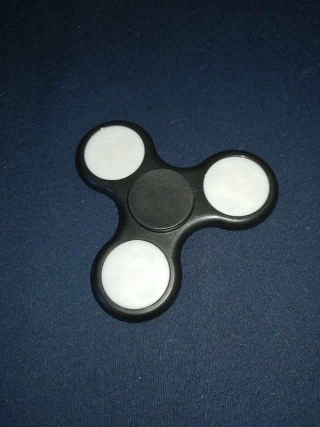 [68% OFF] 2021 Fiddle Toy Plastic Fidget Spinner In BLACK | DressLily